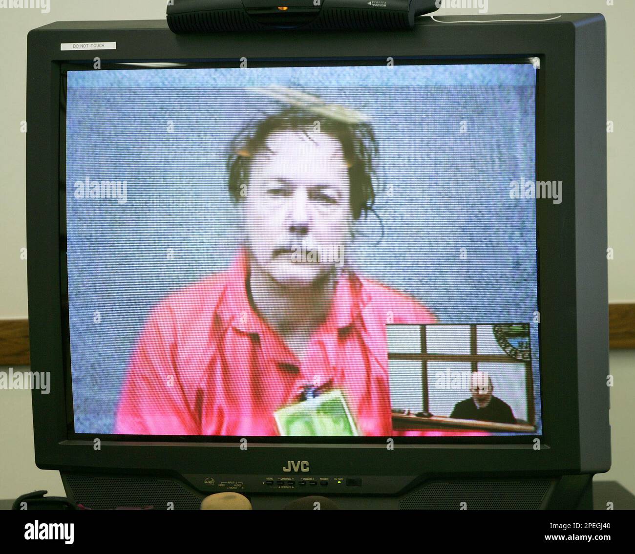 Jack Lee Colin, 51, is arraigned via a video link Thursday, Dec. 16 ...