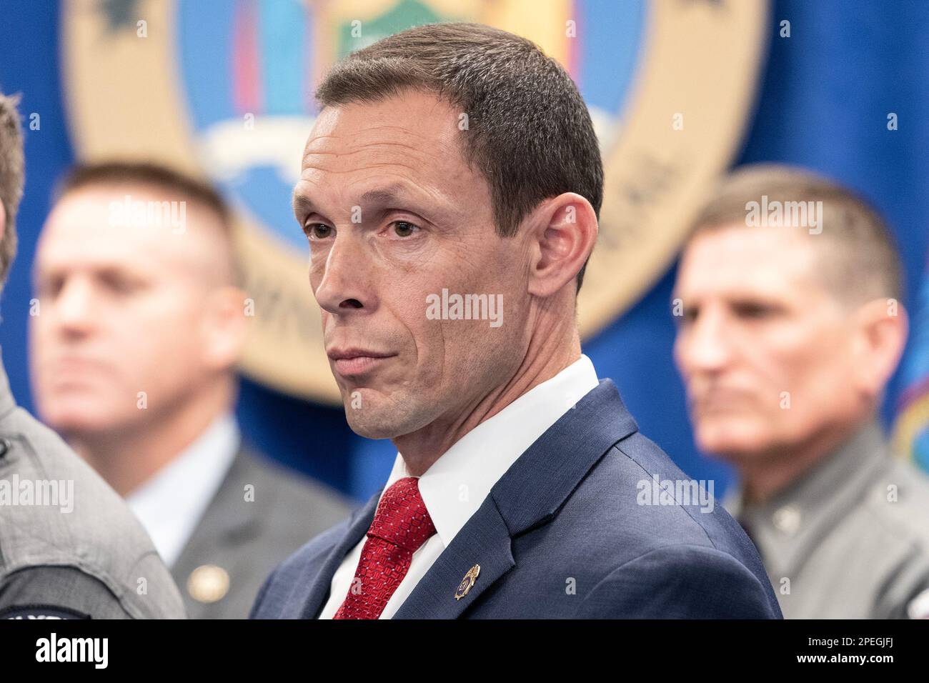 DEA Special Agent in Charge Frank Tarantino attends AG Letitia James ...