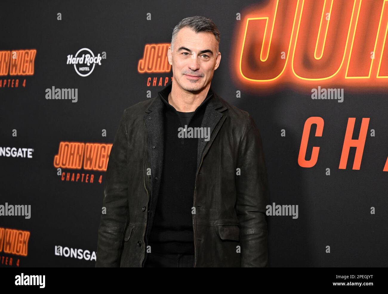 Chad Stahelski attends a special screening of "John Wick: Chapter 4" at ...
