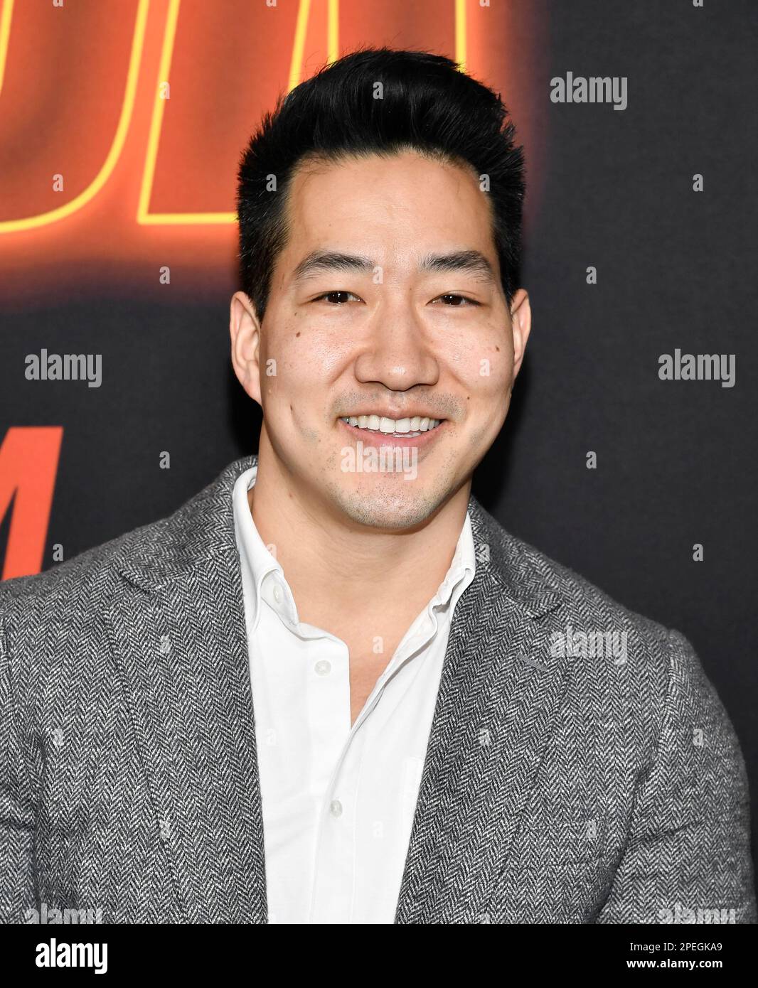 Alex Wong attends a special screening of "John Wick: Chapter 4" at AMC ...