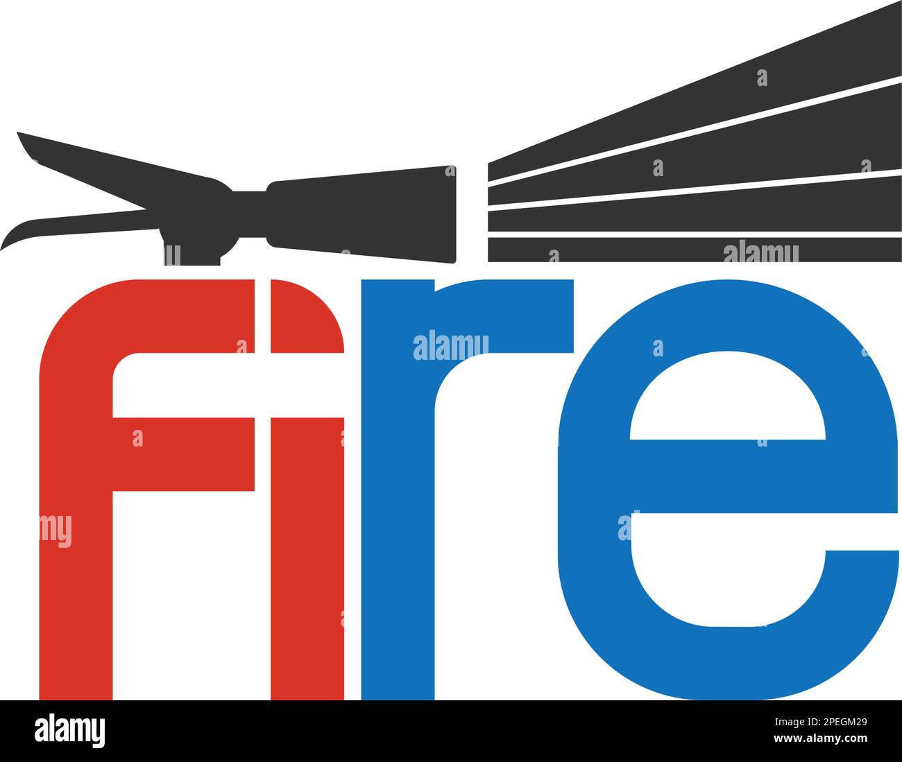 fire extinguisher logo vector icon template Stock Vector Image & Art ...