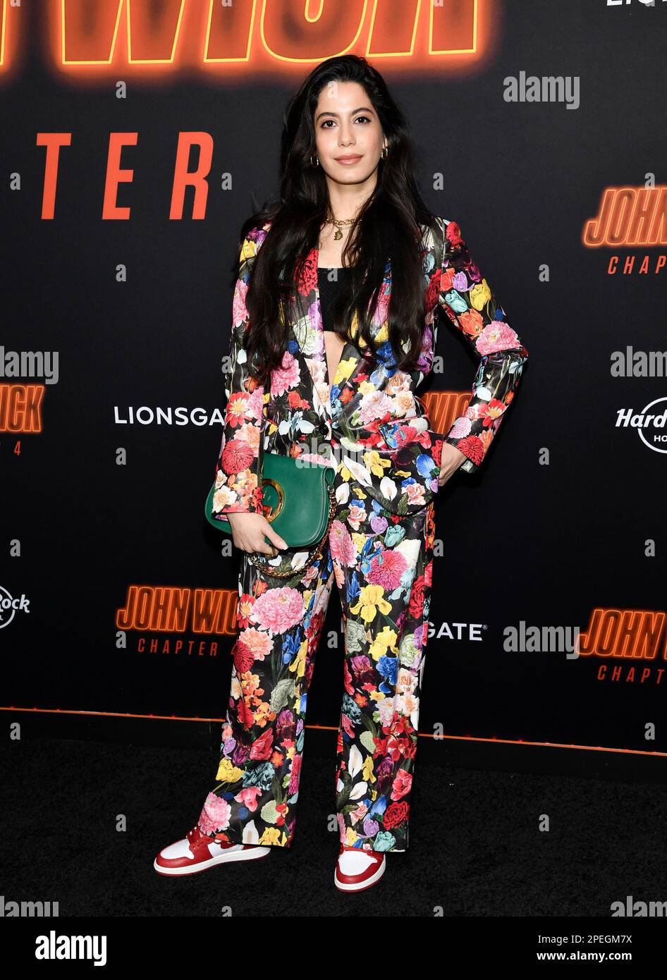 Darlenis Duran attends a special screening of "John Wick: Chapter 4" at ...