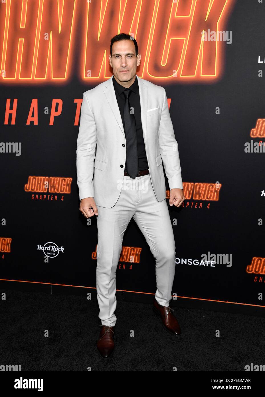 Marko Zaror attends a special screening of "John Wick: Chapter 4" at ...