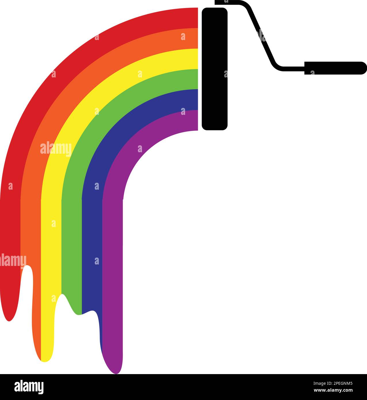 paint logo icon vector template Stock Vector Image & Art - Alamy