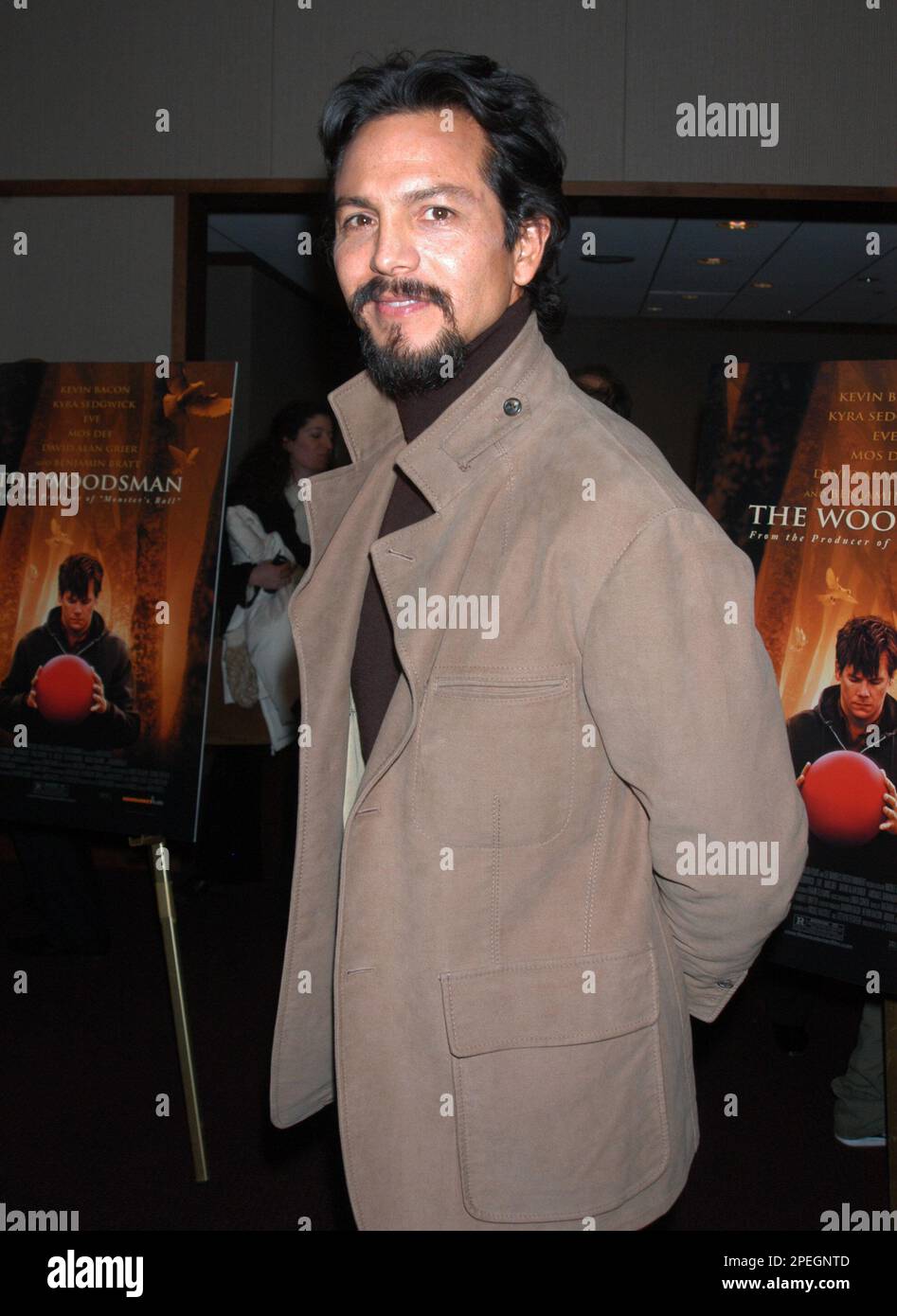 Actor Benjamin Bratt poses for photographers at the premiere of ...