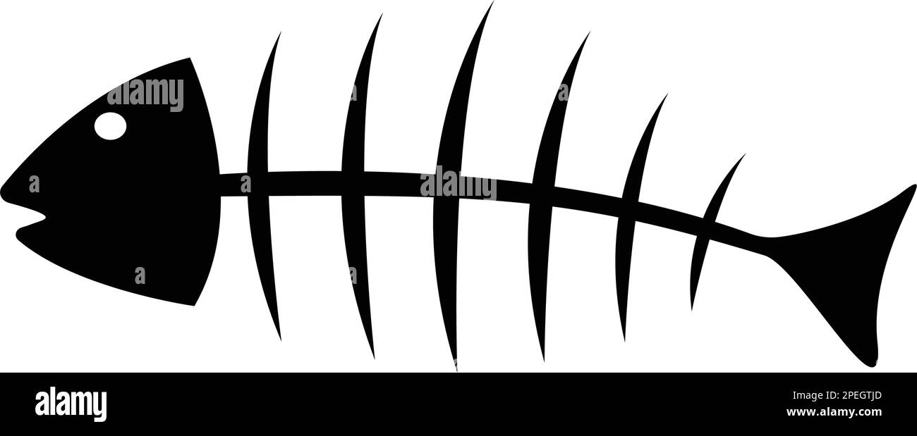 fishbone logo vector illustration design template Stock Vector Image ...