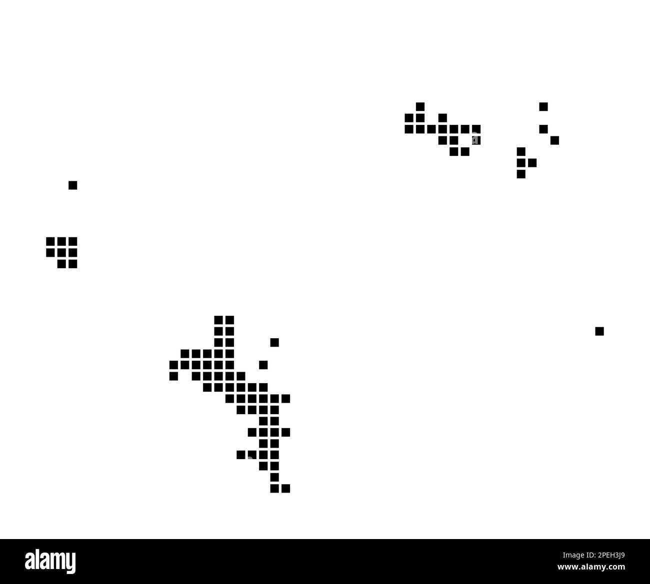 Seychelles map. Map of Seychelles in dotted style. Borders of the ...