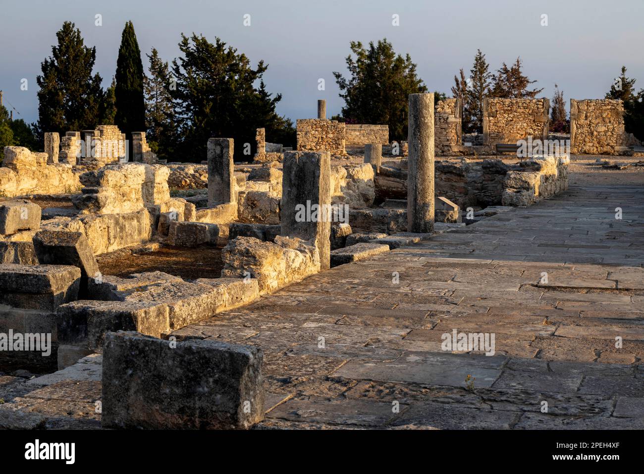 Kourion, Cyprus. 23rd May, 2022. The Sanctuary of Apollo Hylates ...