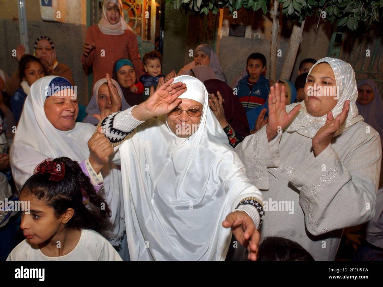 Um Mustafa, centre, mother of Mustafa Mahmoud one of the six free ...