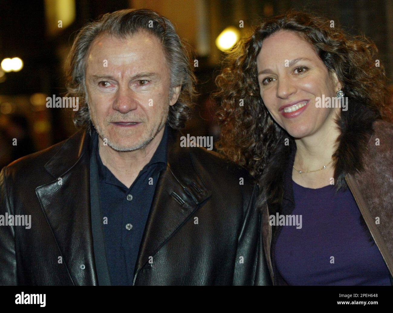 Actor Harvey Keitel and his wife Daphna Kastner arrive at the ...
