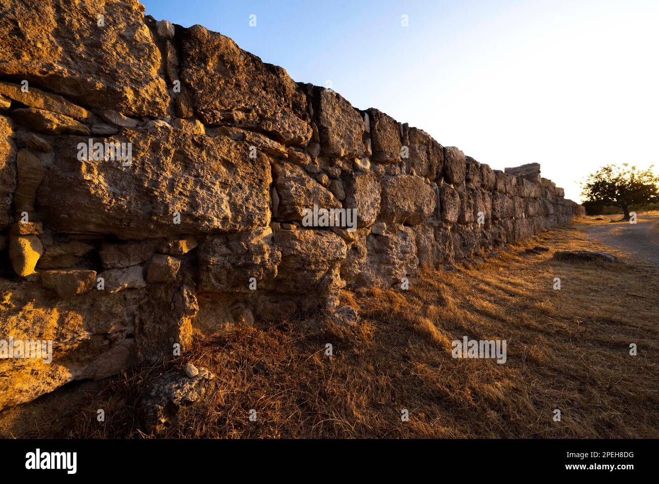 Kourion, Cyprus. 23rd May, 2022. The stadium of Kourion is located ...