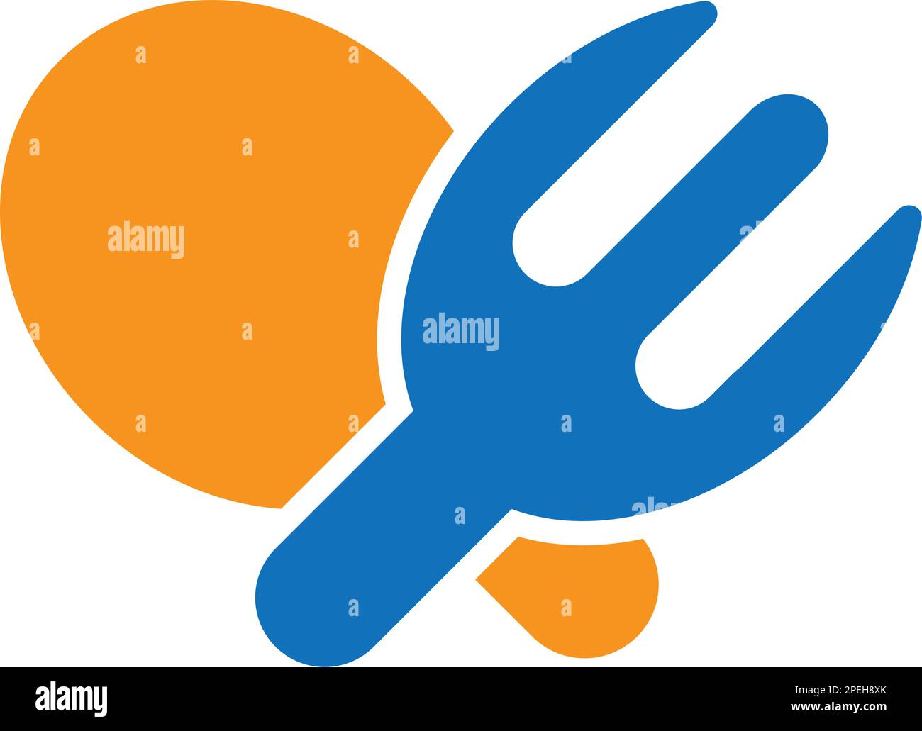 spoon and fork logo icon vektor template Stock Vector Image & Art - Alamy