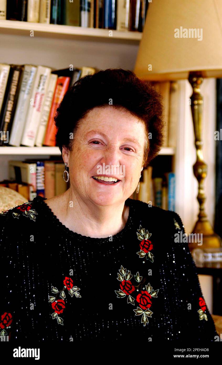 **FILE** Author Valerie Hemingway poses for a portrait in New York in ...