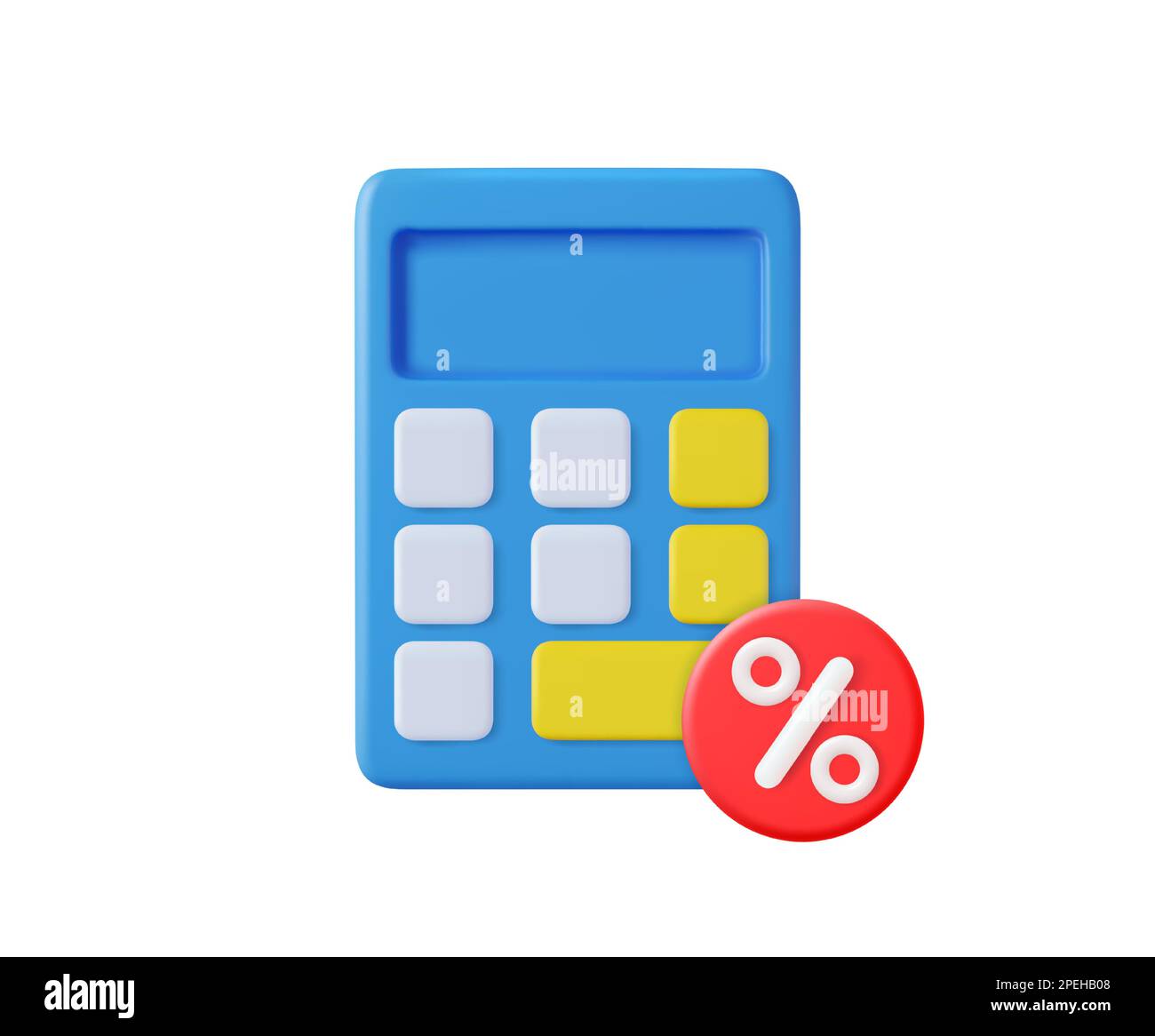 Percent tax calculator icon Cut Out Stock Images & Pictures - Alamy