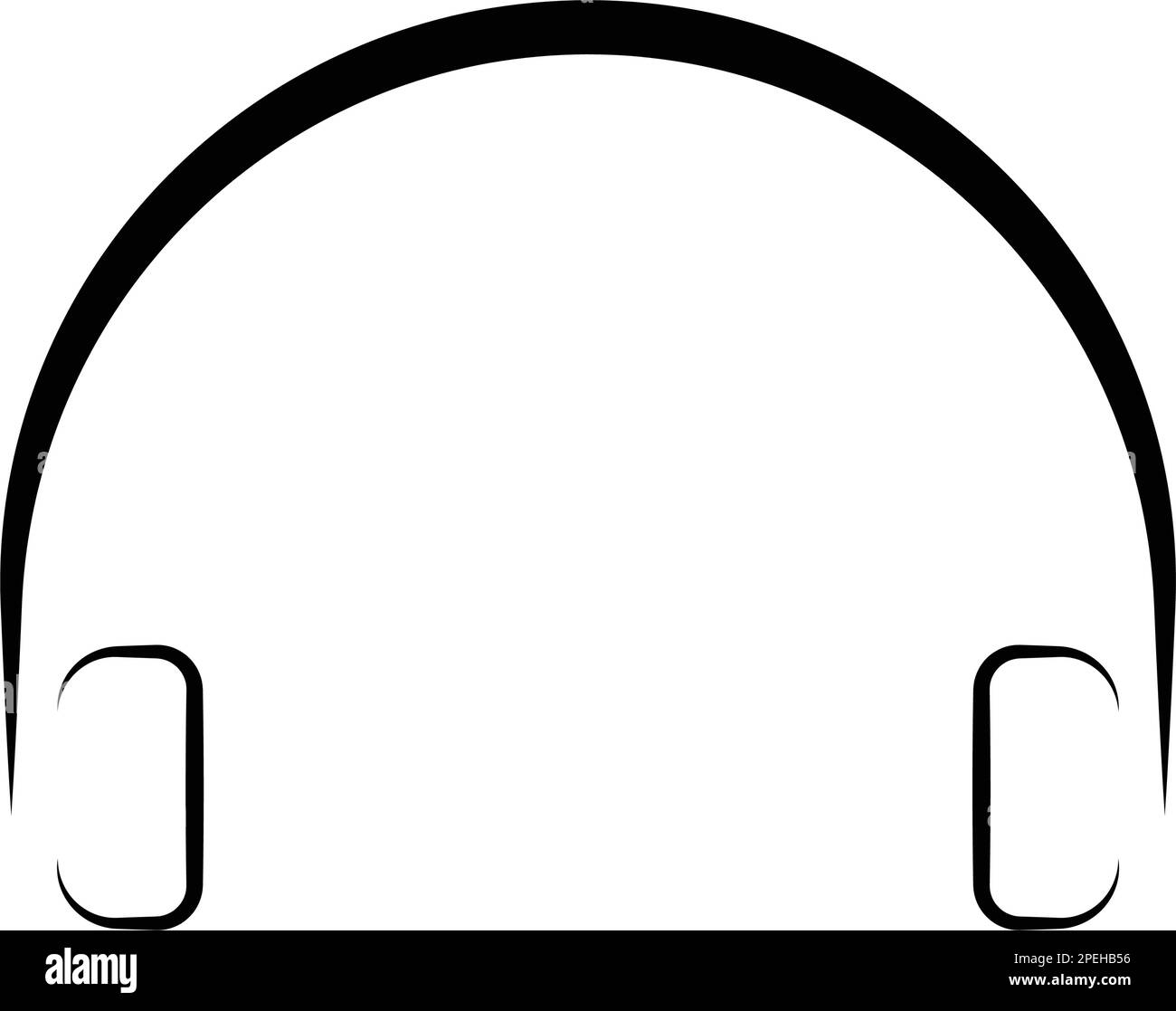 headset logo icon vector template Stock Vector Image & Art - Alamy