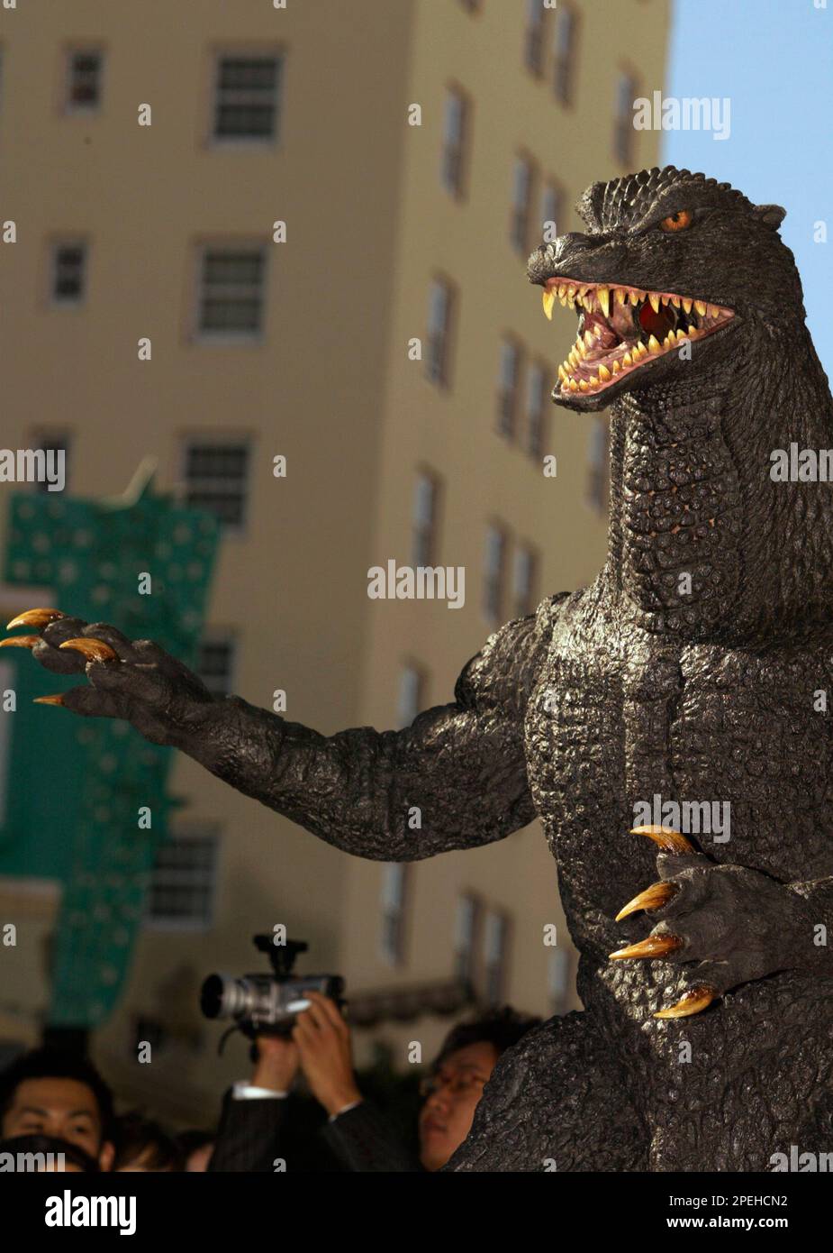 The movie monster "Godzilla" celebrates its 50th anniversary with a ...