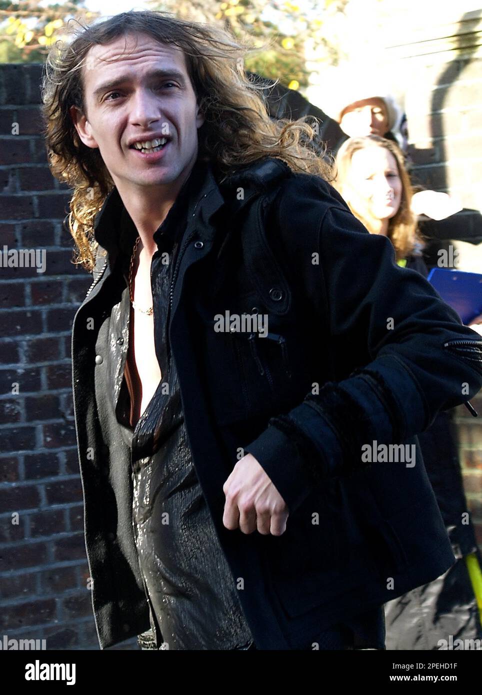 * FILE ** Justin Hawkins, lead singer of the group, The Darkness ...