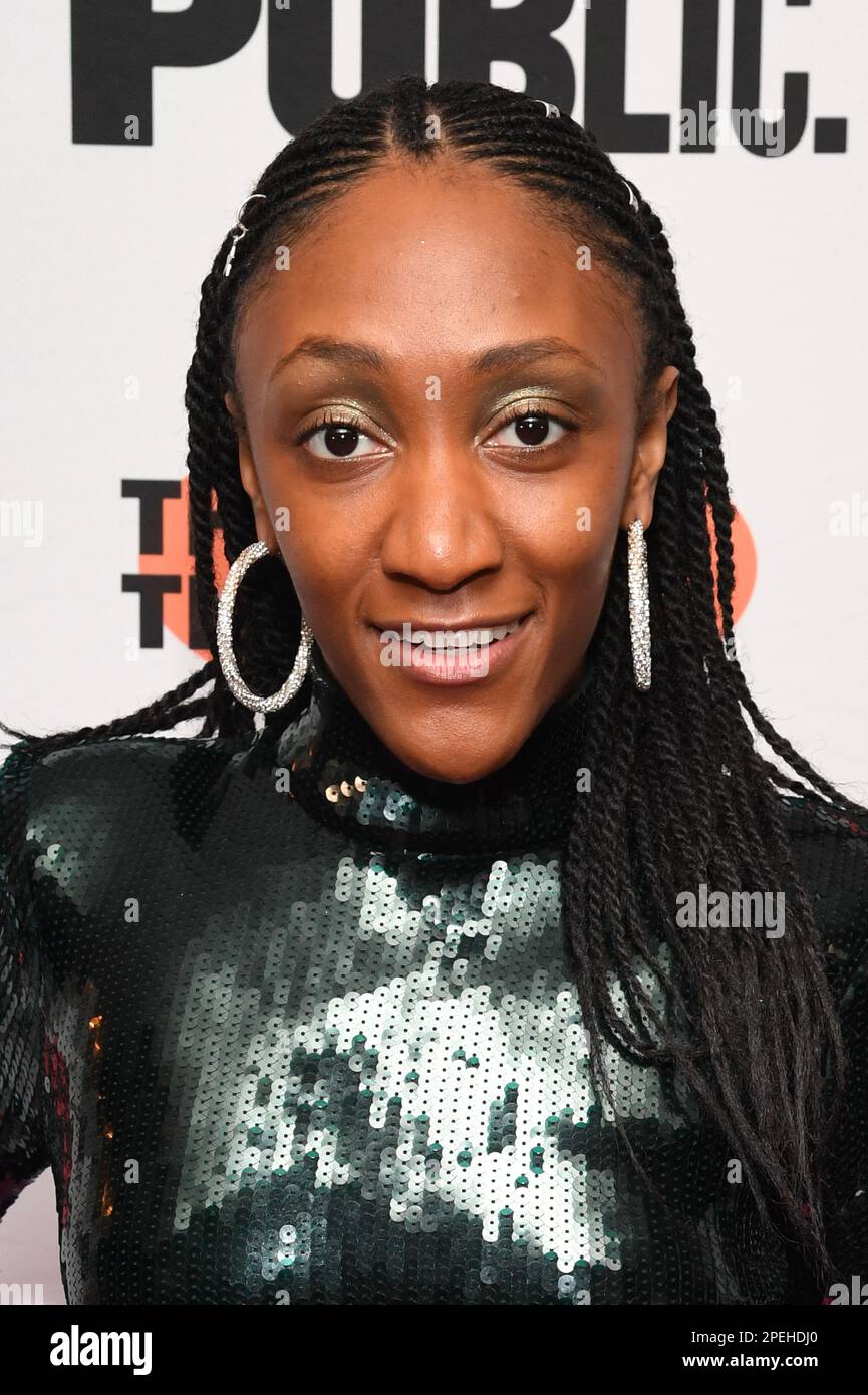 New York, USA. 15th Mar, 2023. Tyla Collier attends 'The Harder They ...