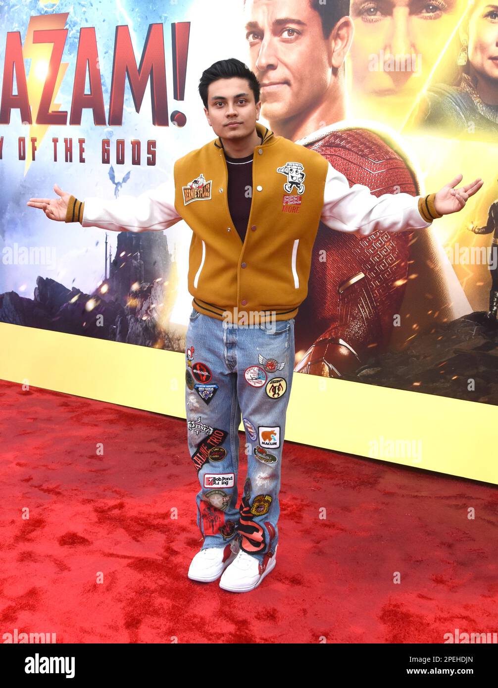 Los Angeles, California, USA 14th March 2023 Saksham attends the ...