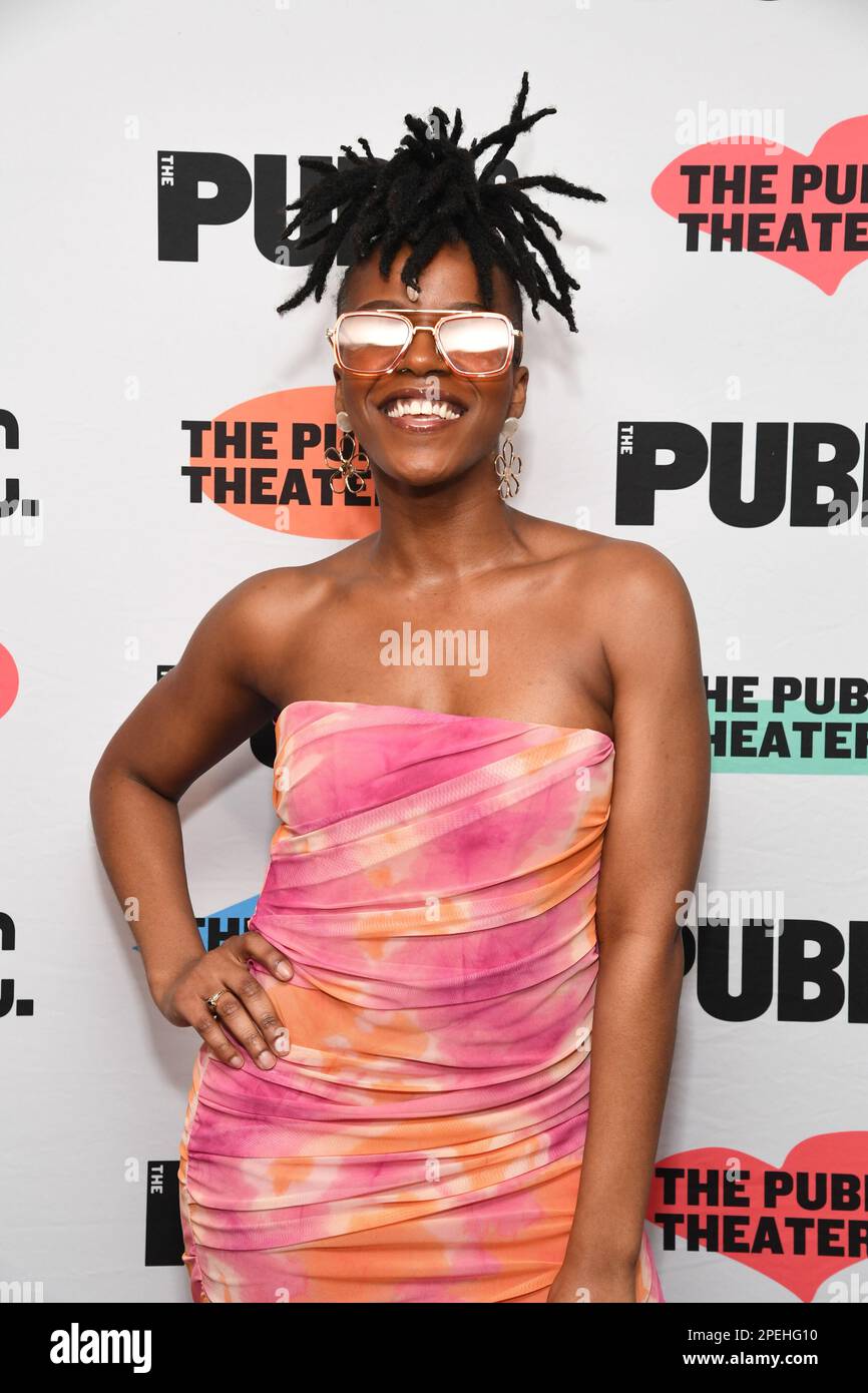 New York, USA. 15th Mar, 2023. Alysha Morgan attends 'The Harder They ...