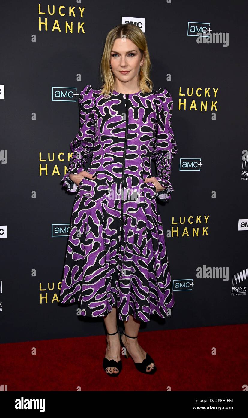 West Hollywood, USA. 15th Mar, 2023. Rhea Seehorn arriving at AMC ...