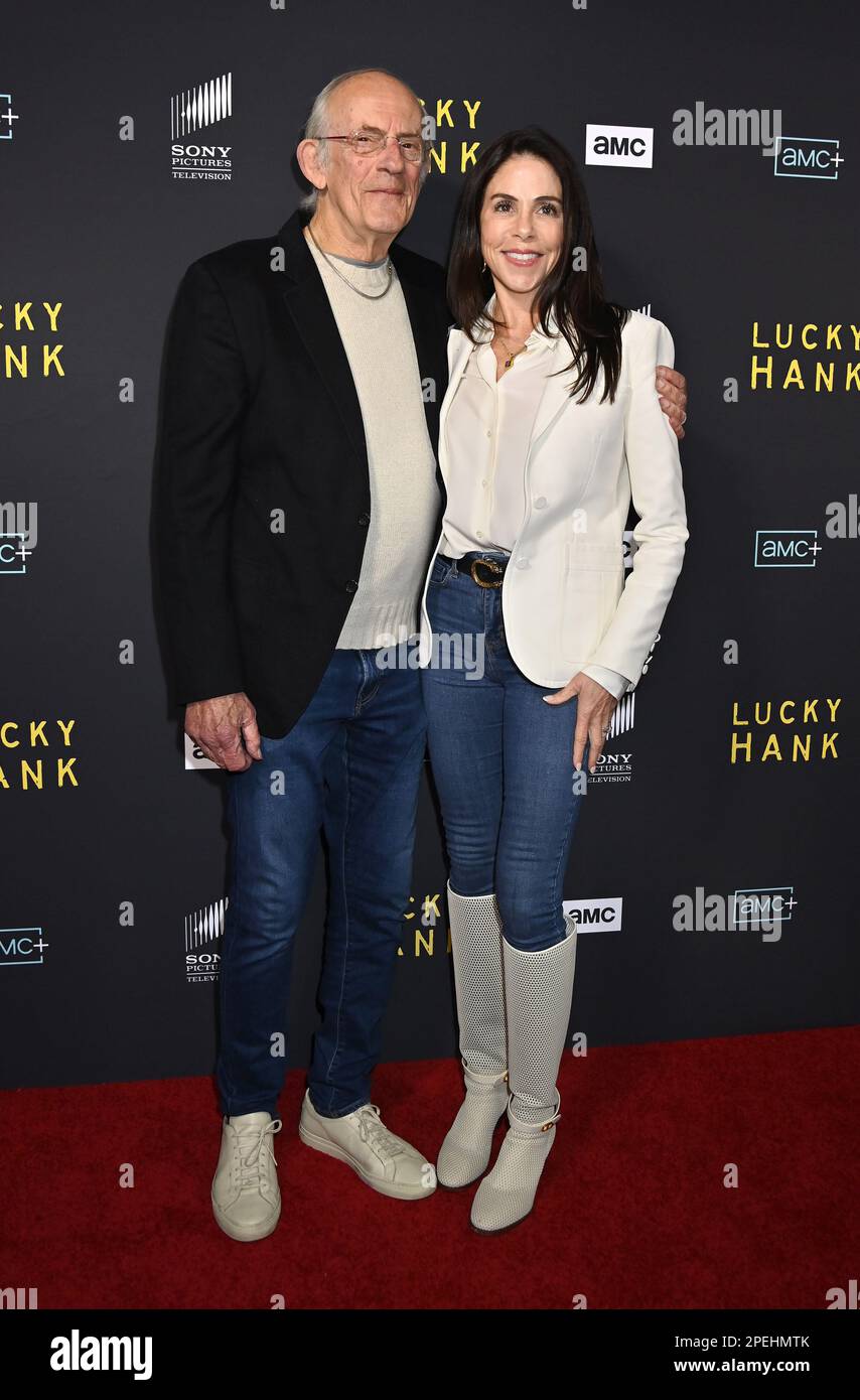 West Hollywood, USA. 15th Mar, 2023. Christopher Lloyd and Lisa ...