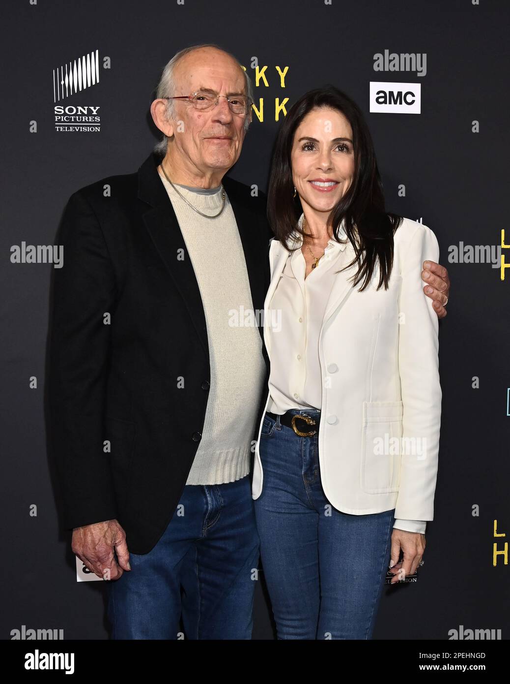 West Hollywood, USA. 15th Mar, 2023. Christopher Lloyd and Lisa ...