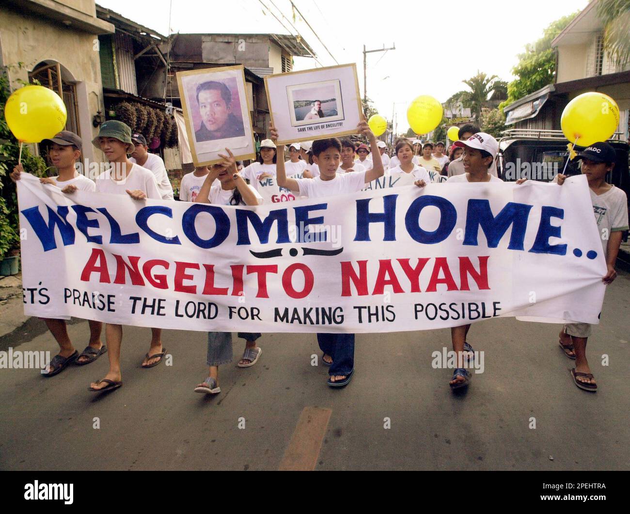 Friends and relatives of Angelito Nayan, the Filipino diplomat recently ...