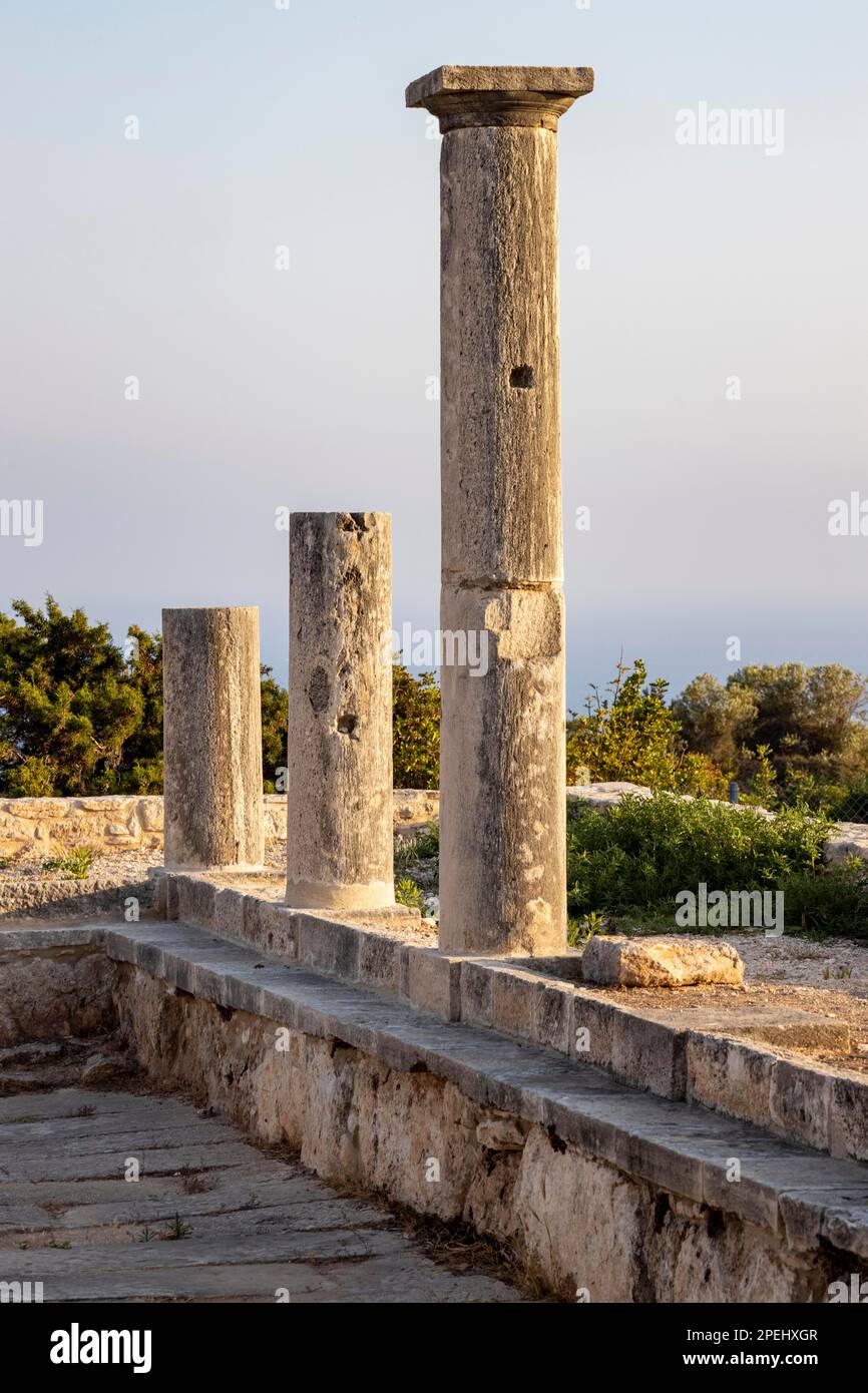Kourion, Cyprus. 23rd May, 2022. The Sanctuary of Apollo Hylates ...