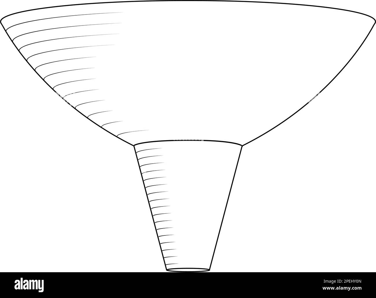 funneling logo icon vector illustration Stock Vector Image & Art - Alamy