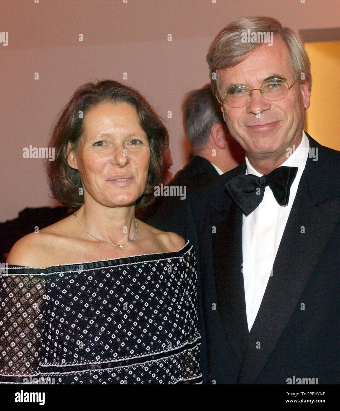 Die Frau des frueheren Bundespraesidenten Johannes Rau, Christina Rau ...