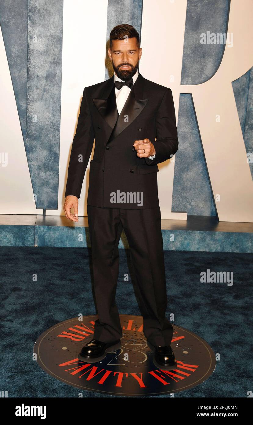 BEVERLY HILLS, CALIFORNIA - MARCH 12: Ricky Martin attends the 2023 ...