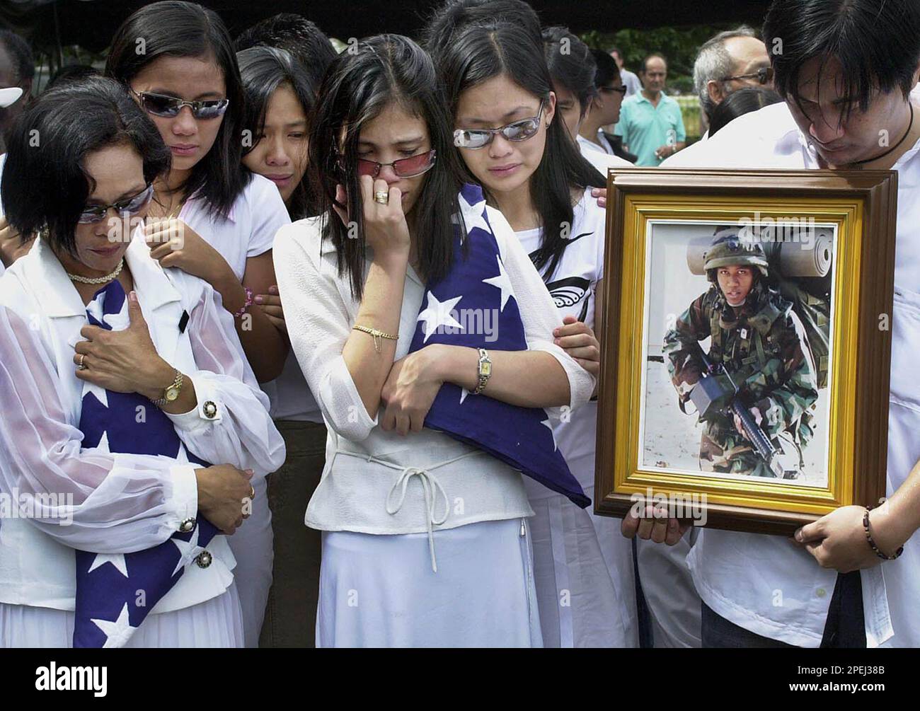 Amelia, wife of Filipino-American US Army Sergeant Maurice Keith ...