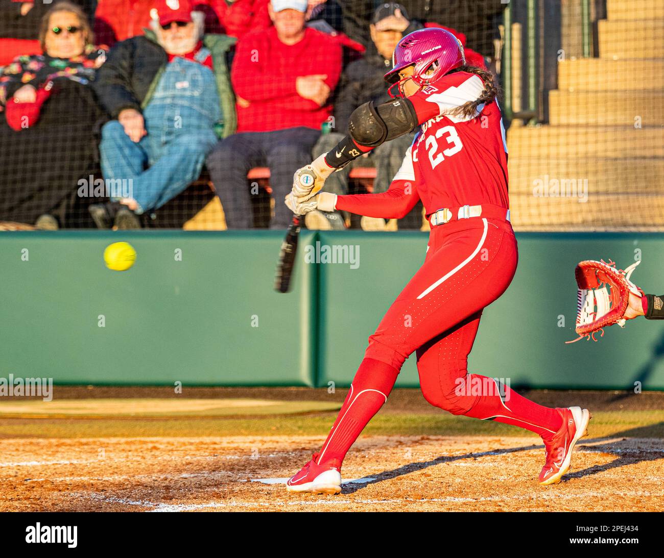 Norman, Oklahoma, USA. 14th Mar, 2023. Oklahoma's Tiare Jennings (23 ...