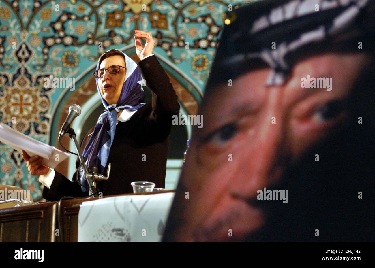 Pouran Shariati, widow of late prominent Iranian scholar, Ali Shariati ...