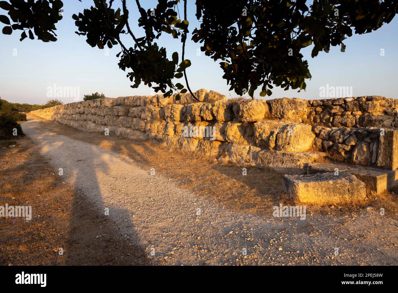Kourion, Cyprus. 23rd May, 2022. The stadium of Kourion is located ...