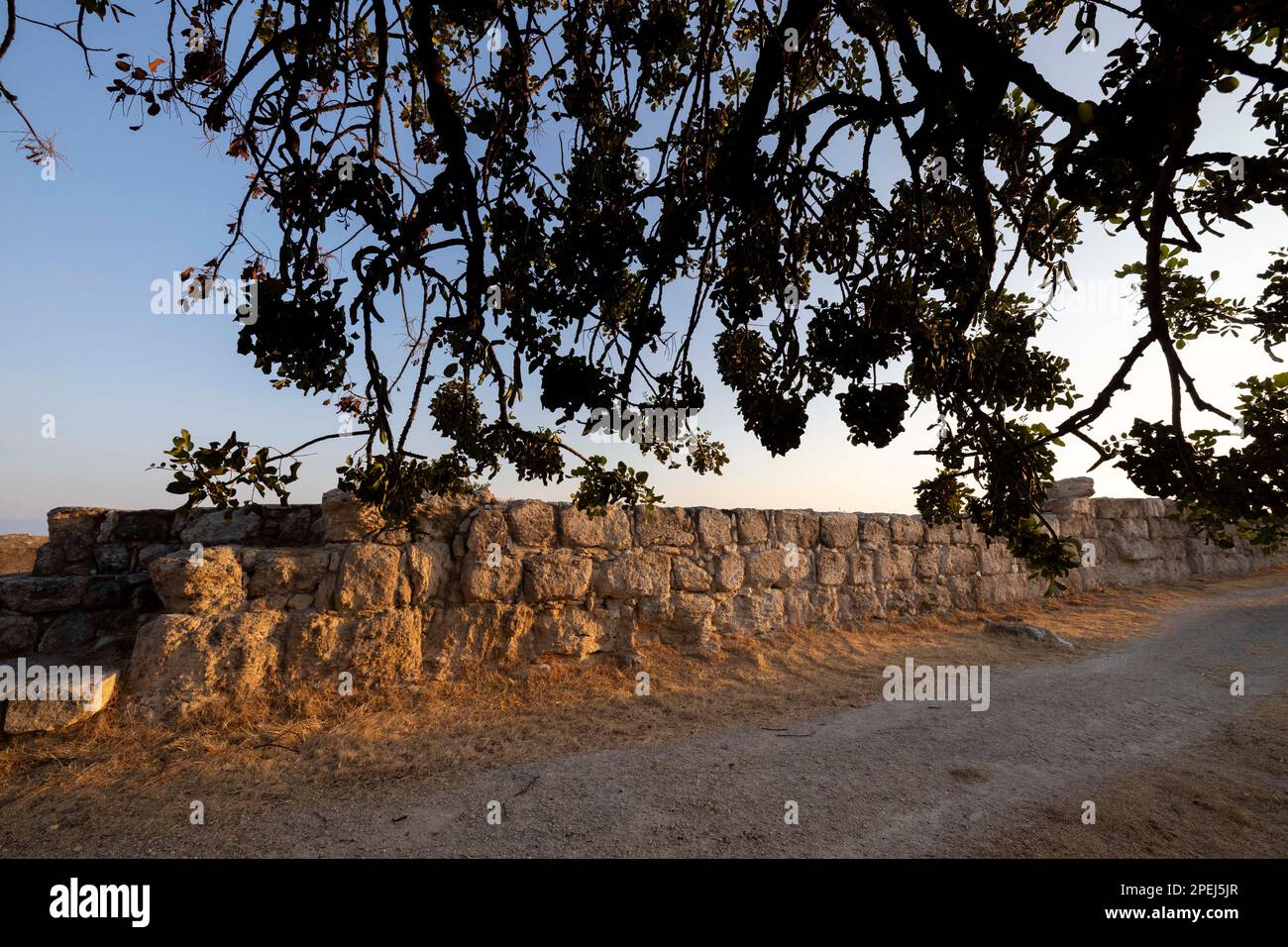 Kourion, Cyprus. 23rd May, 2022. The stadium of Kourion is located ...