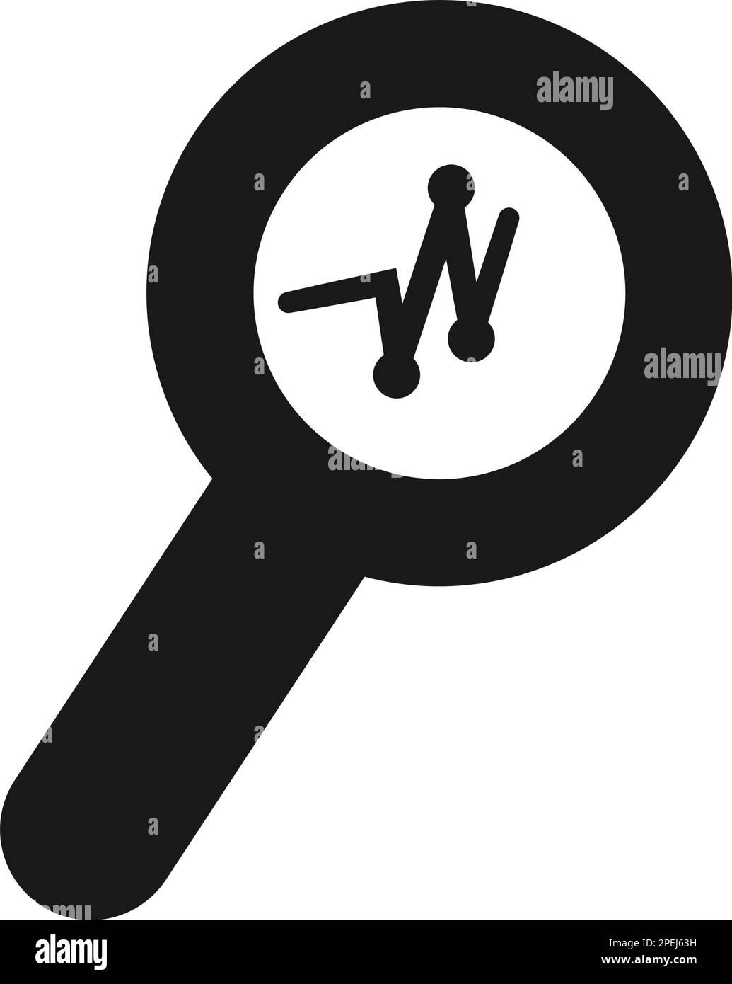 Analysis icon, Vector illustration logo design Stock Vector Image & Art ...