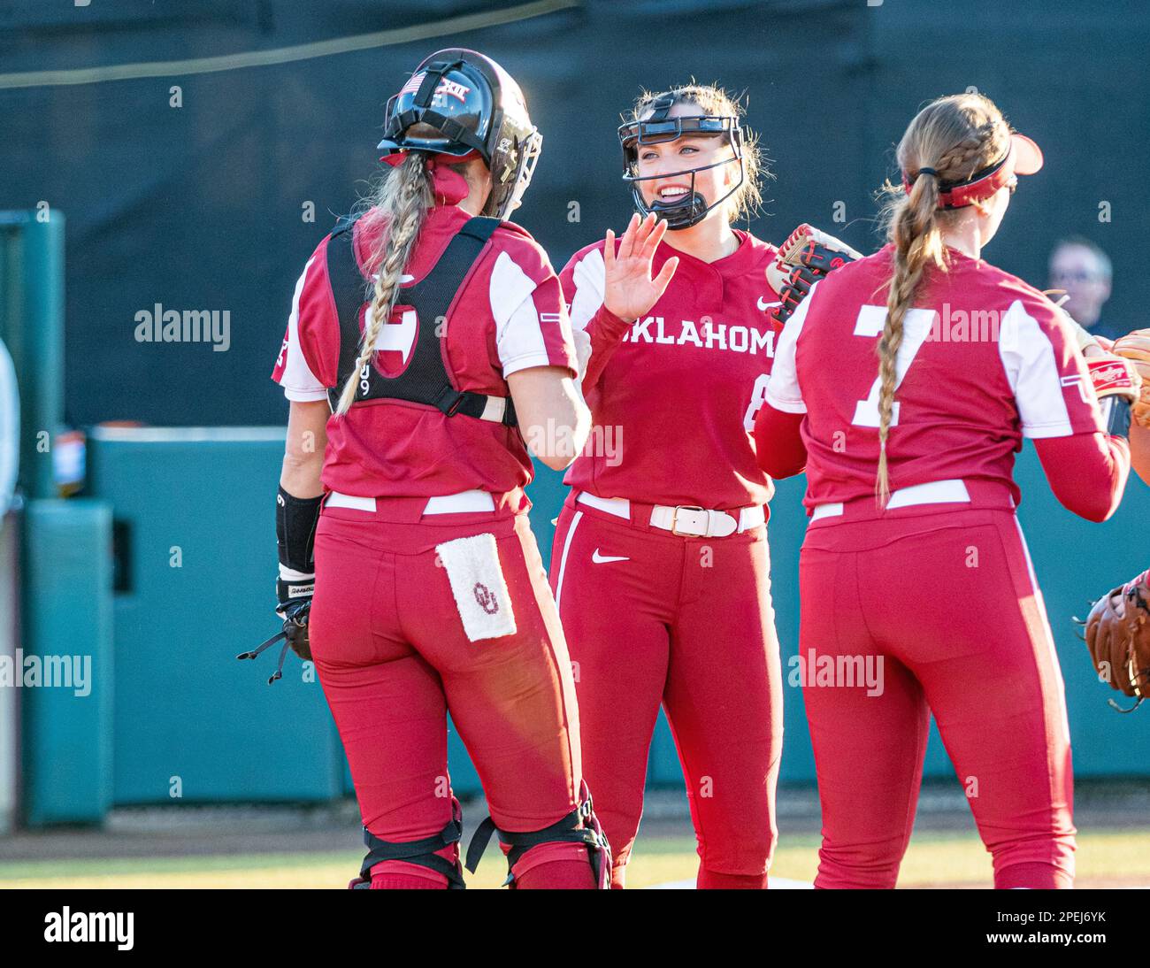 Norman, Oklahoma, USA. 14th Mar, 2023. Oklahoma's Alex Storako (8 ...