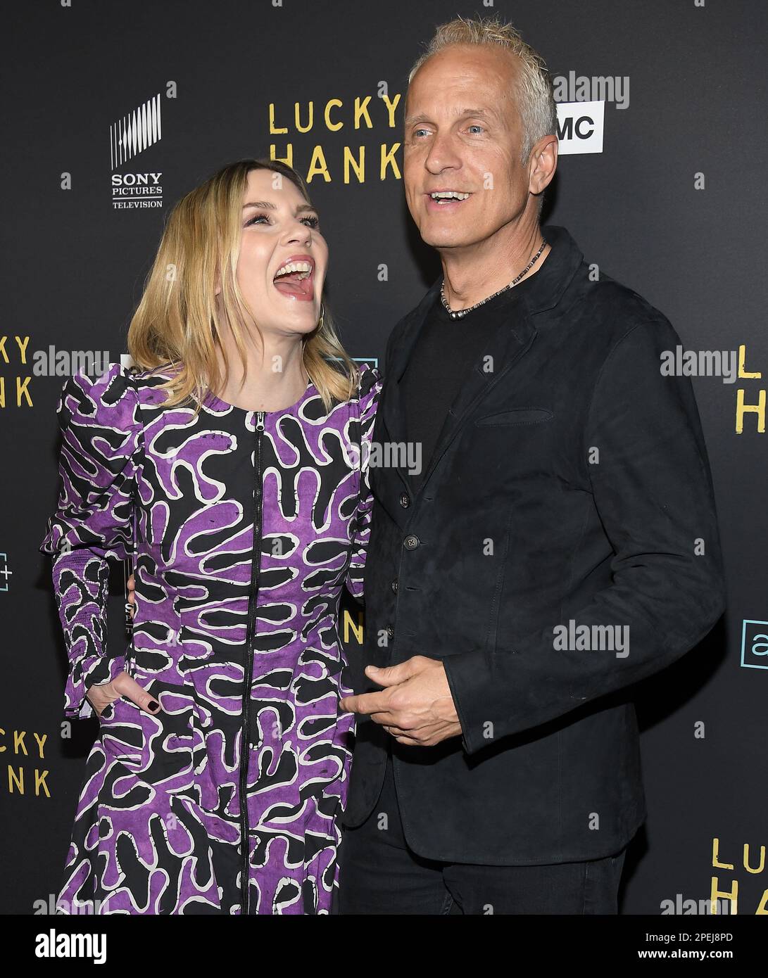 Los Angeles, USA. 15th Mar, 2023. (L-R) Rhea Seehorn and Patrick Fabian ...