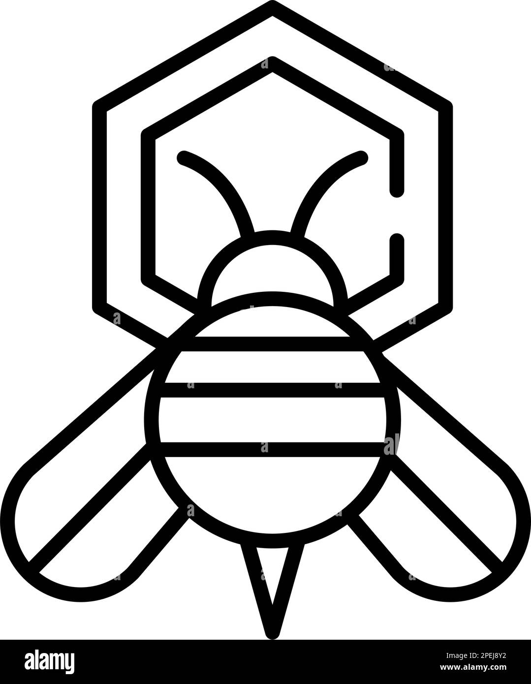 Bee And Hive Stock Vector Image And Art Alamy