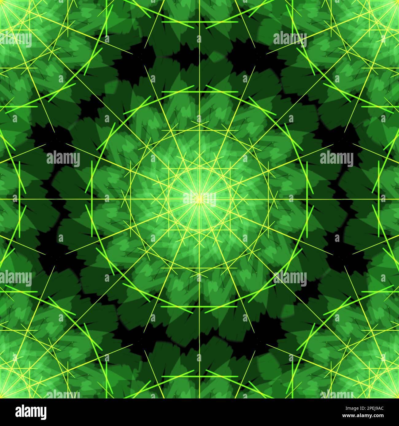 Modern Islamic geometric shapes floral pattern design with circles ...