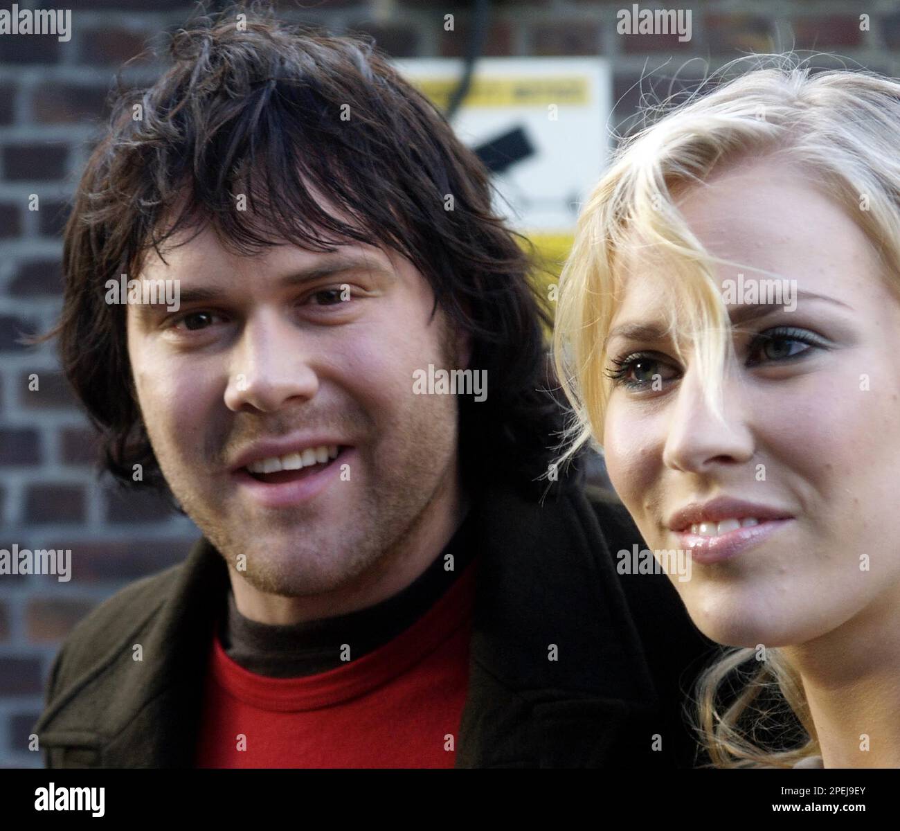 Daniel Bedingfield and his sister Natasha, arrive at the Air recording ...