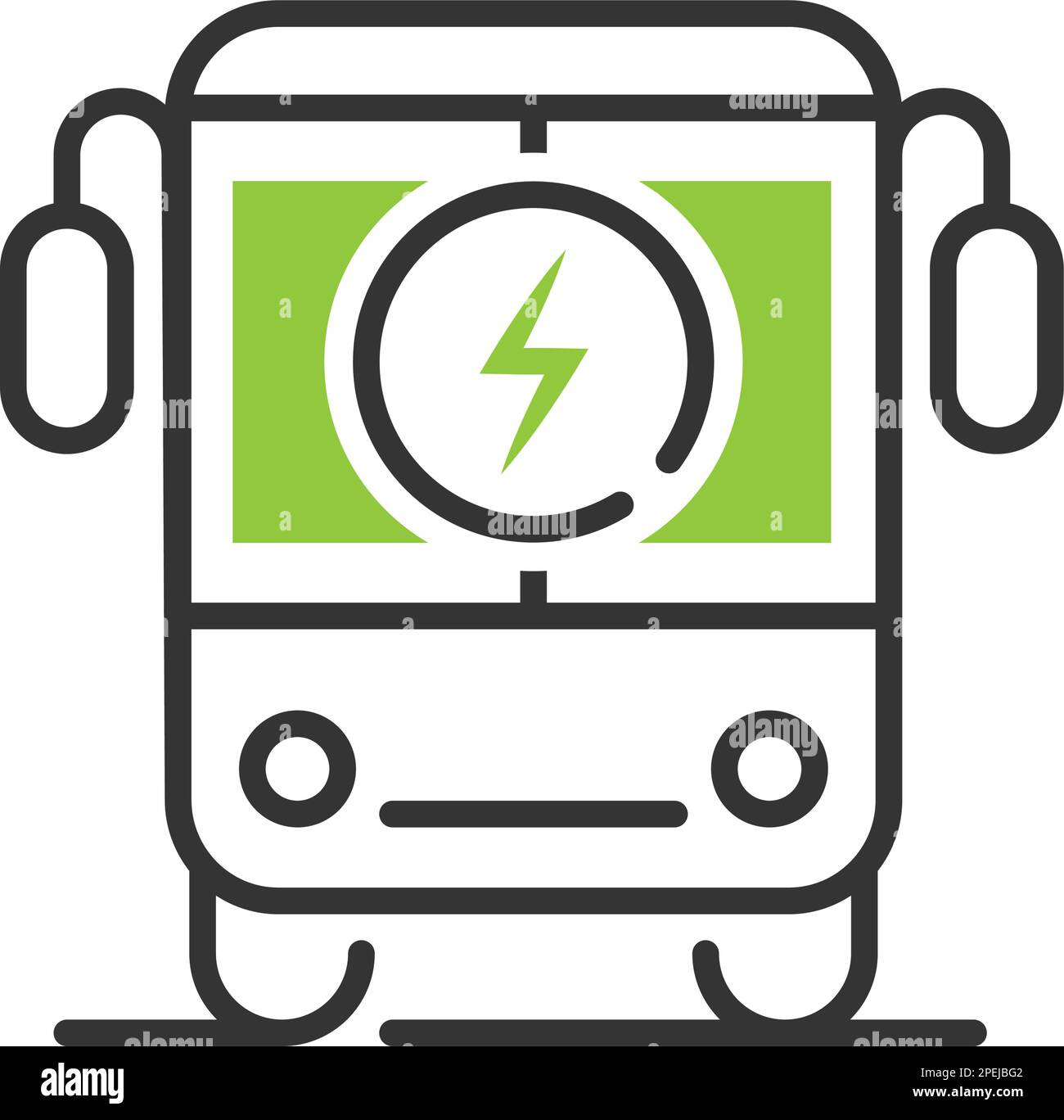 electric bus transport Stock Vector Image & Art - Alamy