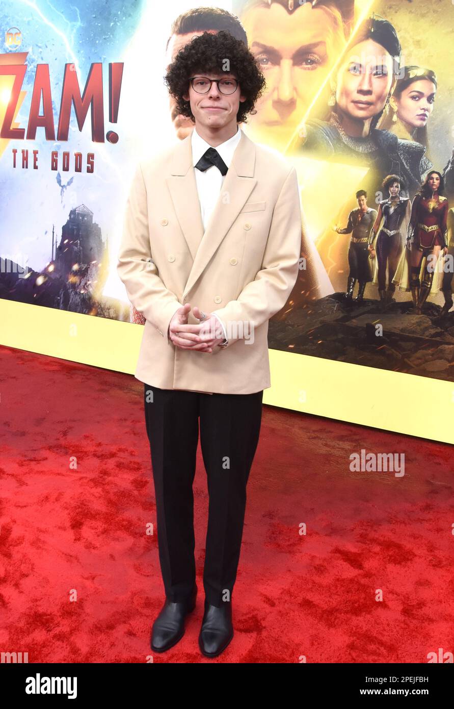 Los Angeles, California, USA 14th March 2023 Actor Reece Feldman ...