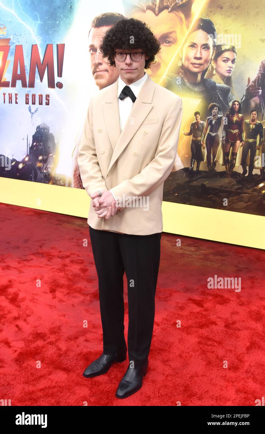 Los Angeles, California, USA 14th March 2023 Actor Reece Feldman ...