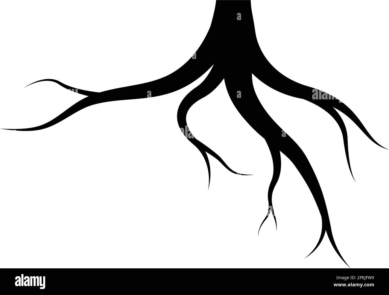 Root vector illustration template design Stock Vector Image & Art - Alamy