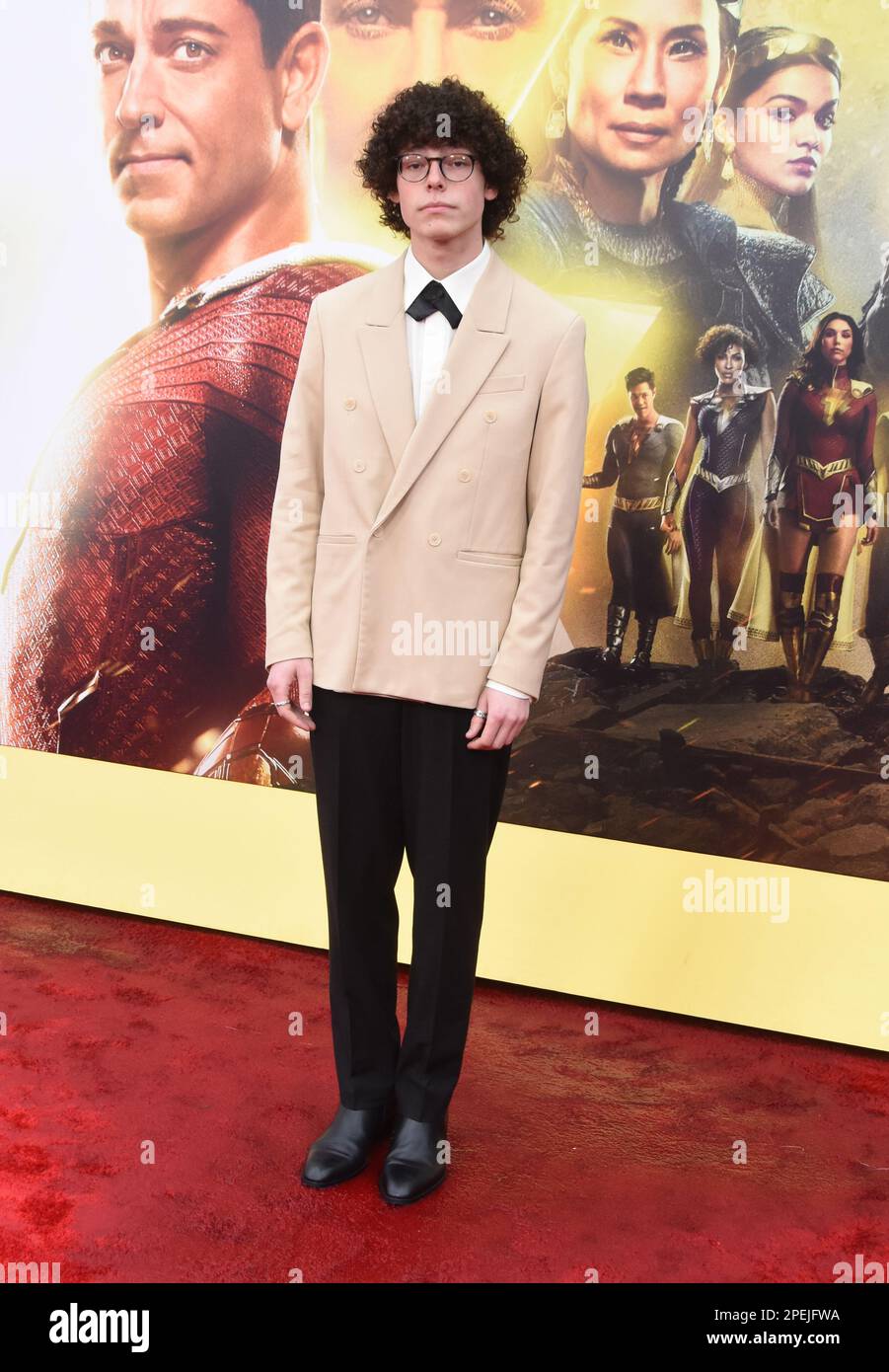 Los Angeles, California, USA 14th March 2023 Actor Reece Feldman ...