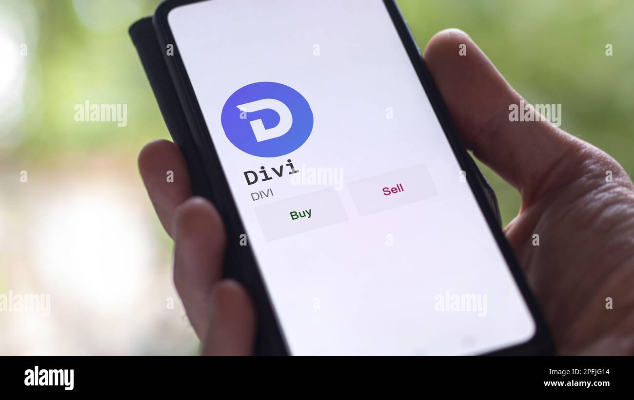 Divi exchange token hi-res stock photography and images - Alamy