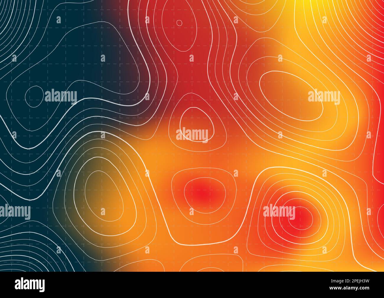 Abstract topography map design with a heat map overlay Stock Vector ... Abstract topography map design with a heat map overlay Stock Vector ...